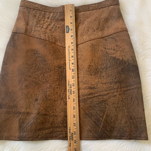 echtes Leder | Skirts | Echtes Leder Vintage Skirt | Poshmark